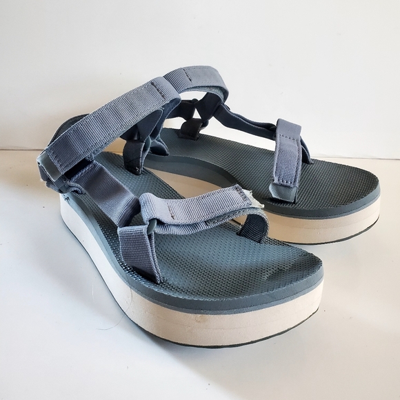 Teva | Shoes | Teva Midform Universal Lead Sandal Size 8 Pearl Blue ...